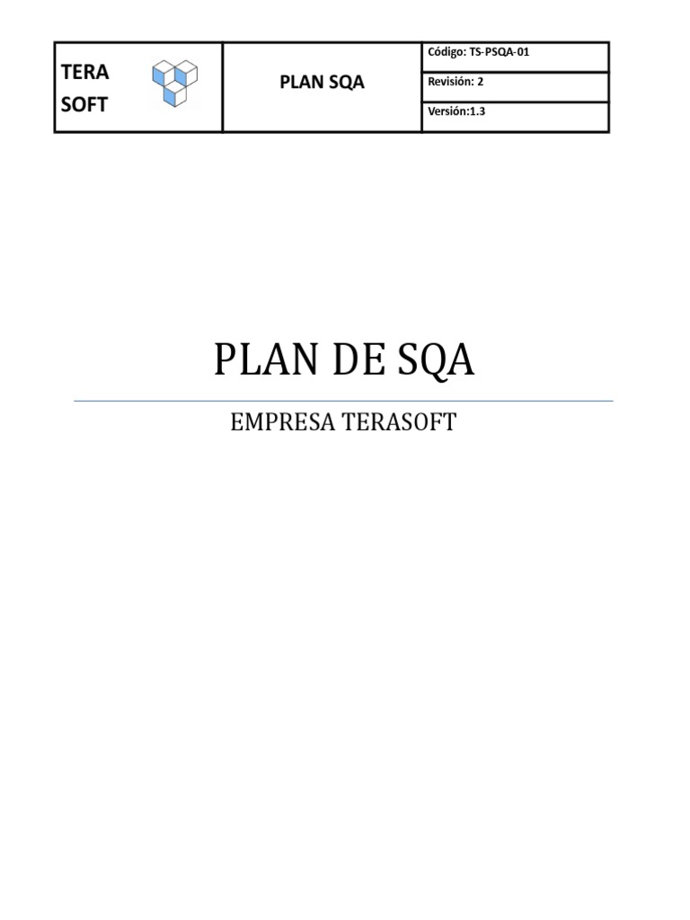 SQAP | PDF | Software | Calidad (comercial)