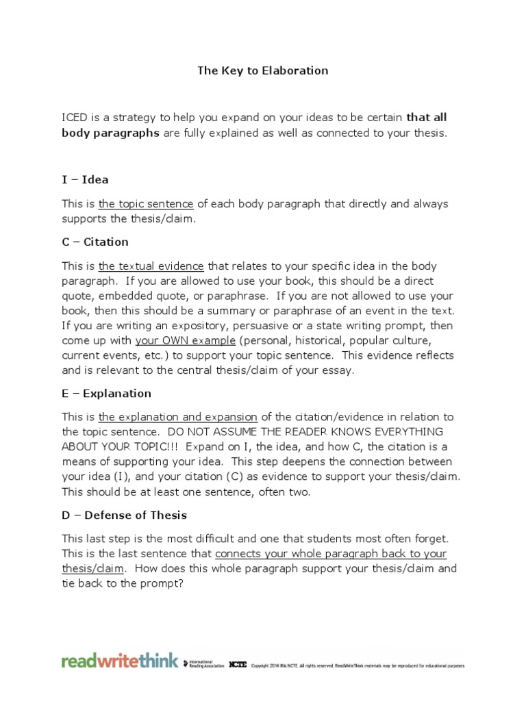 Iced Elaboration Techniques | PDF