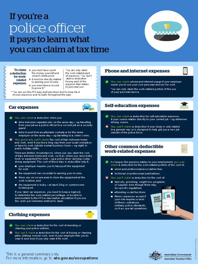 Police Officer PDF | PDF | Tax Deduction | Expense