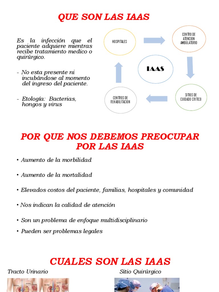 Que Son Las Iaas | PDF | Microbiología | Ciencias de la Salud