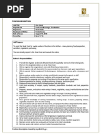 Commis III Job Description and Duties | PDF | Safety | Business