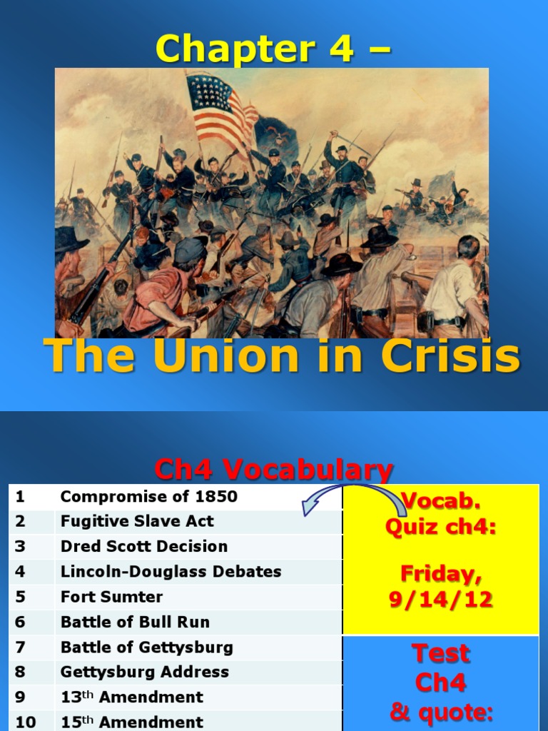 Crittenden Compromise and Secession | PDF | Reconstruction Era ...