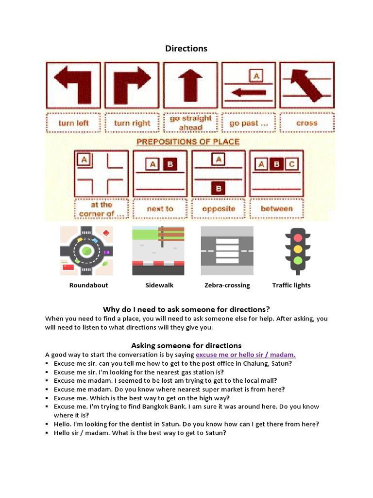 Directions | PDF | Business
