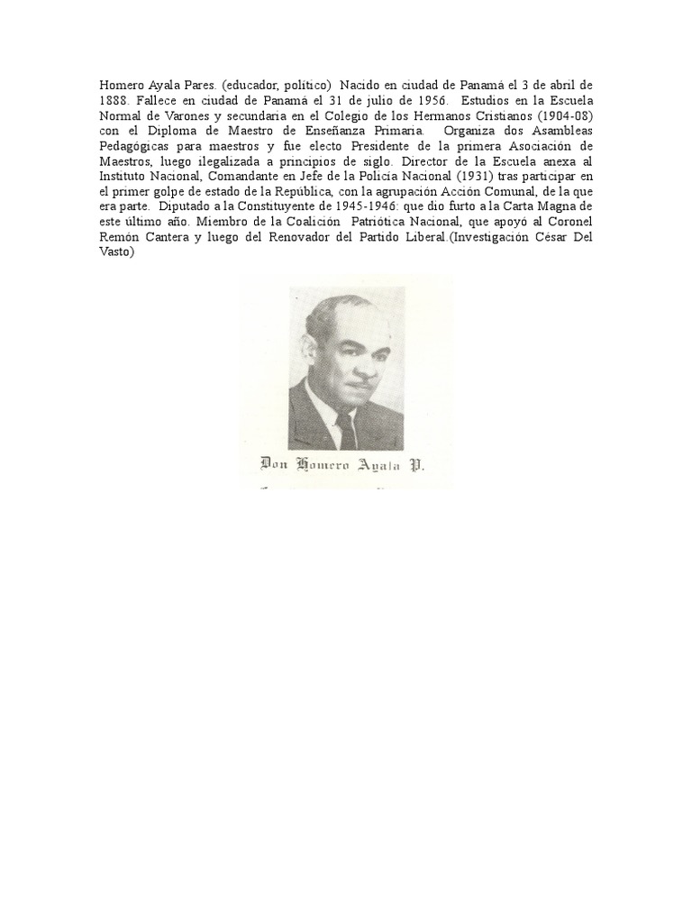 Homero Ayala Paredes | PDF