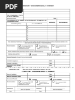 Competency Assessment Results Summary (CARS) - TESDA copy-FINAL | PDF ...