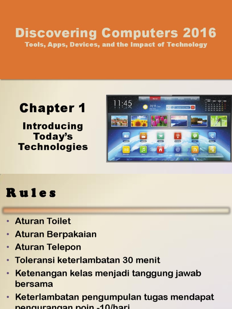 Discovering Computer 2016 - Ch01 Introducing Todays Technologies | PDF | Web Page | World Wide Web
