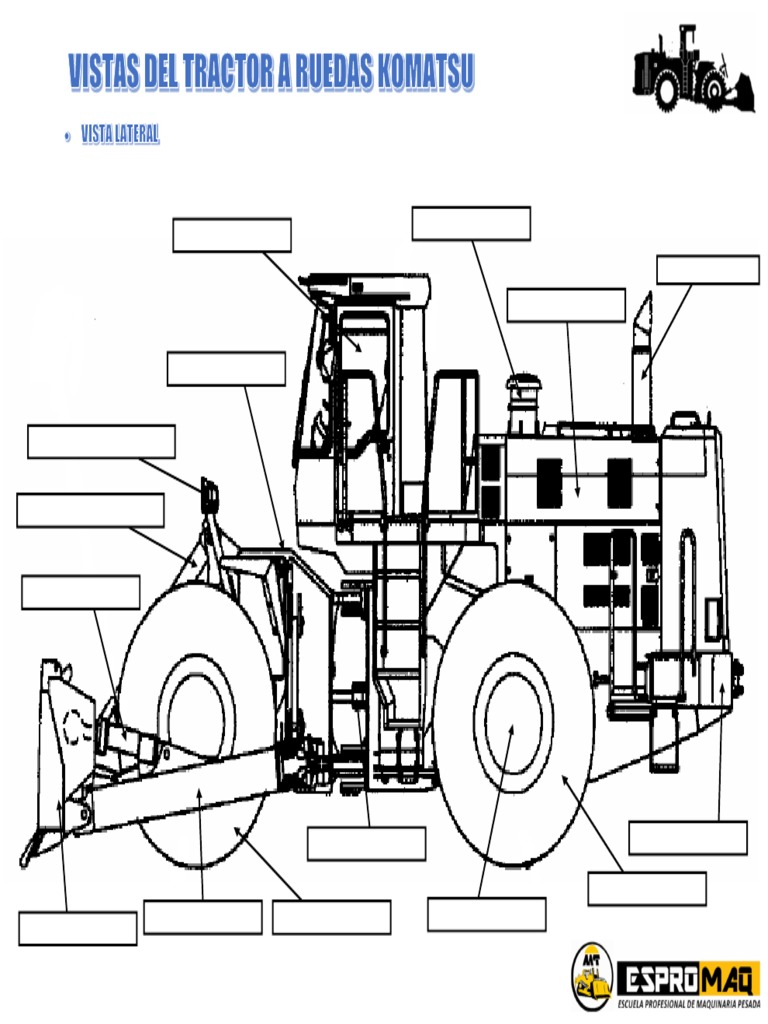 Vistas Del Tractor A Ruedas | PDF