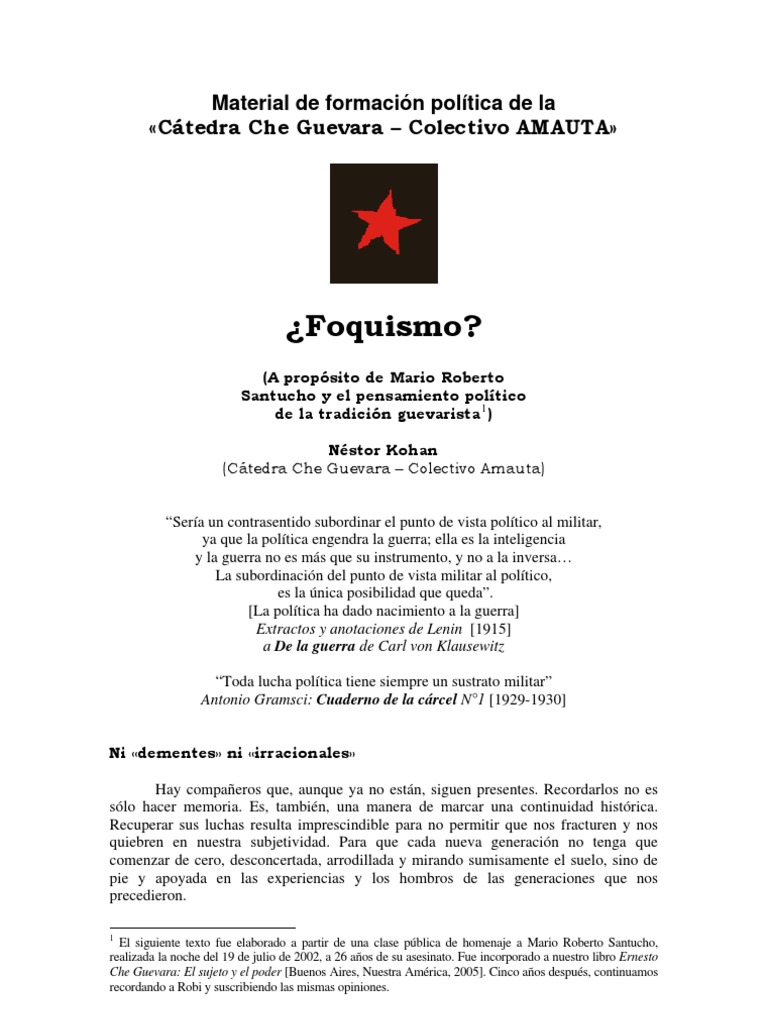 Foquismo | PDF | Política
