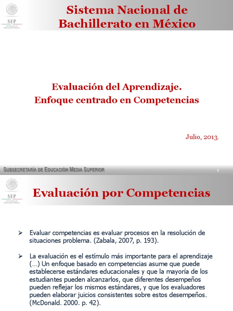 Evaluacion Por Competencias | PDF | Evaluación | Rúbrica (Académica)