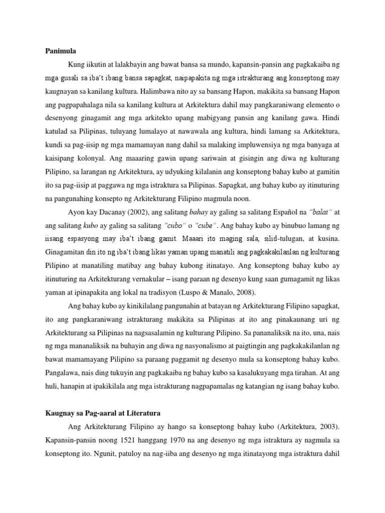 Filipino Research Paper | PDF