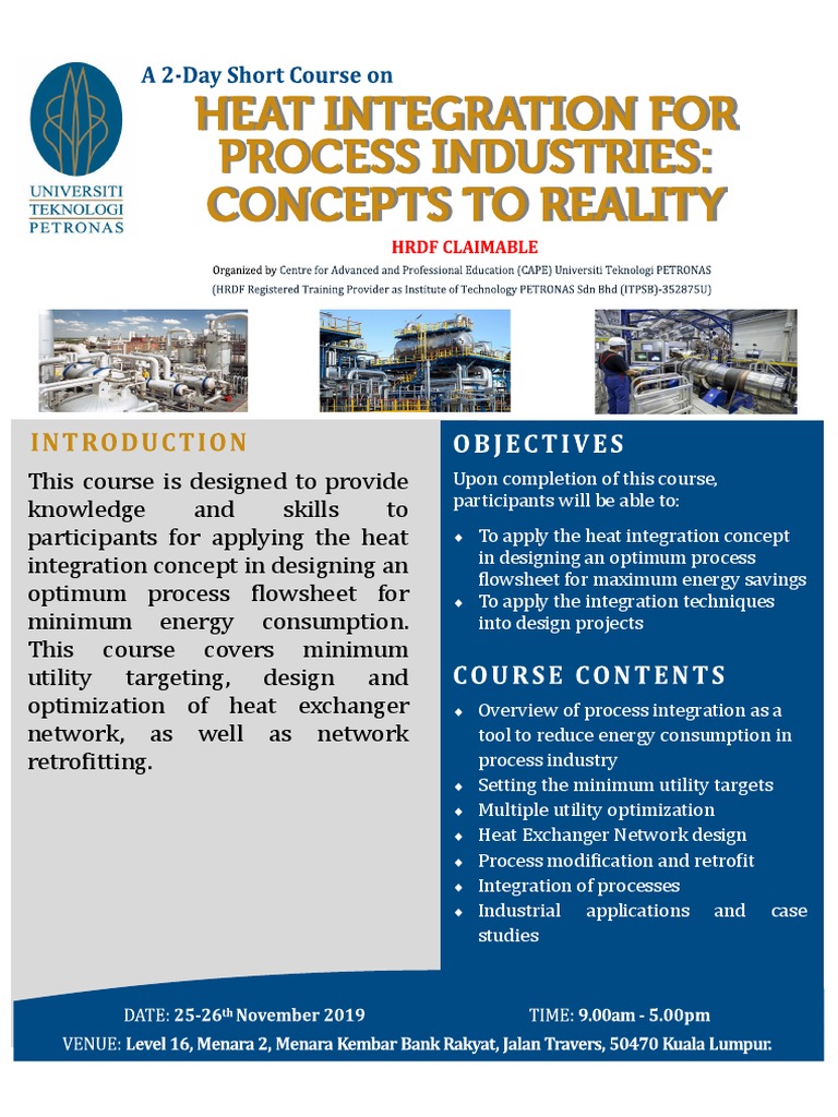 Heat Integration | PDF | Chemical Engineering | Mathematical Optimization