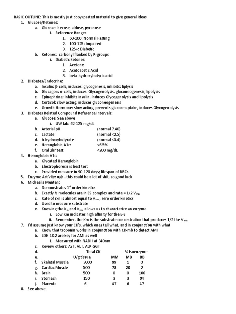 Basic Outline For Exam 2 | PDF | Kidney | Medical Specialties