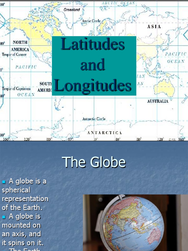 Latitudes and Logitudes | PDF | Latitude | Longitude