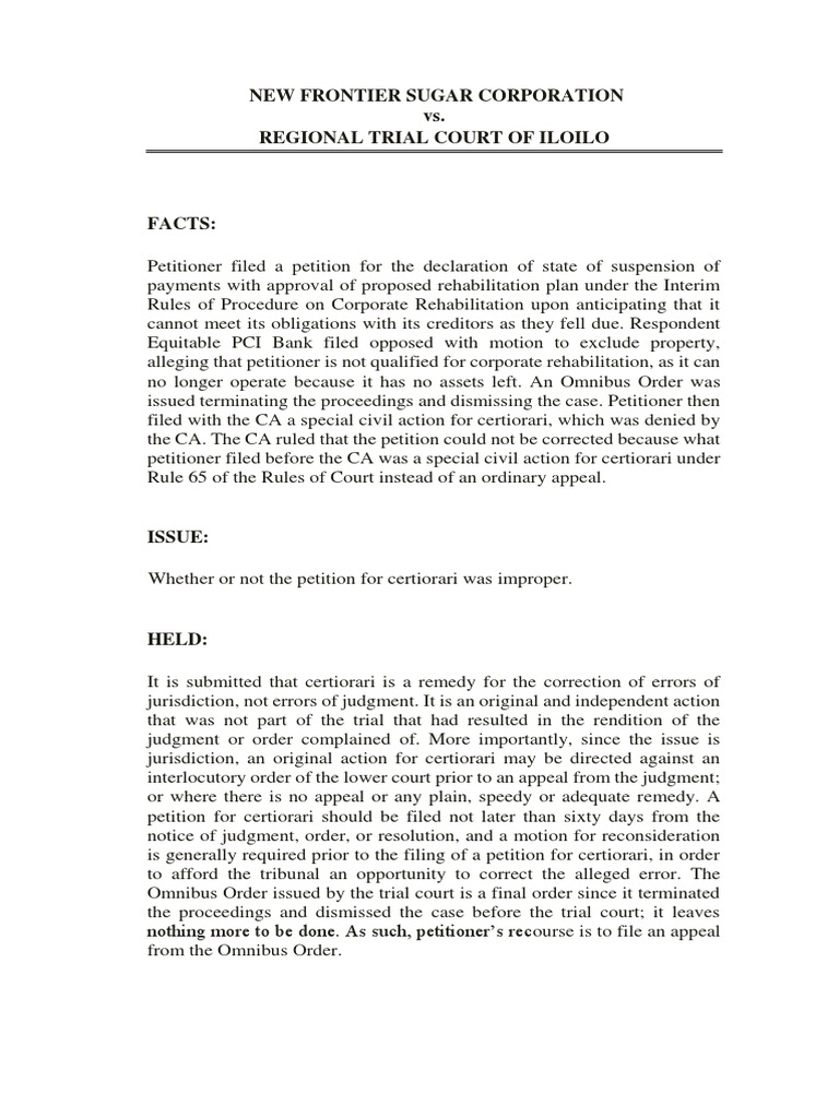 CIVPRO Case Digest | PDF