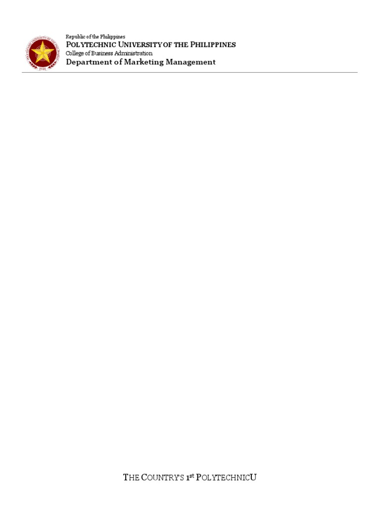 PUP Letterhead 2019 Template | PDF