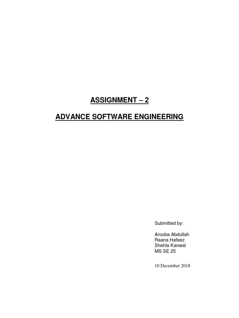 Advance Software Engineering | PDF | Survey Methodology | Qualitative ...