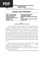Contoh LHP Audit Ketaatan Pemda | PDF