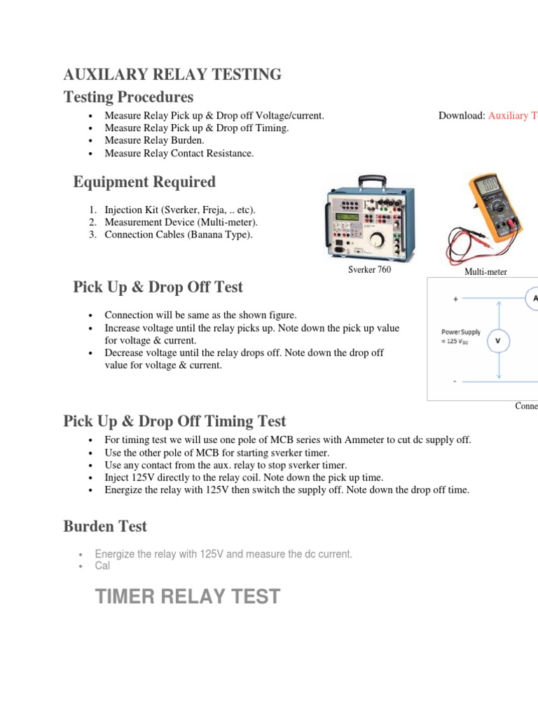 Protecting and Testing | PDF | Relay | Equipment