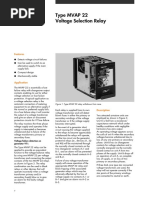 MVAA Aux. Relay Manual | PDF | Relay | Direct Current
