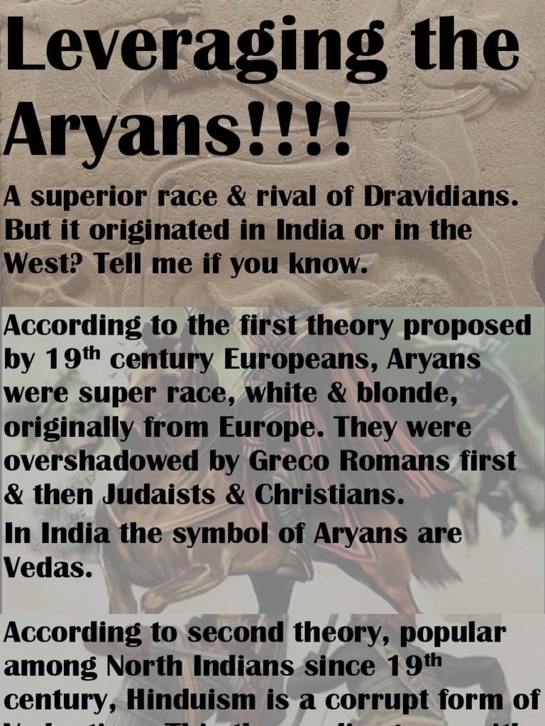 Aryan Origins: Theories and Debates | PDF