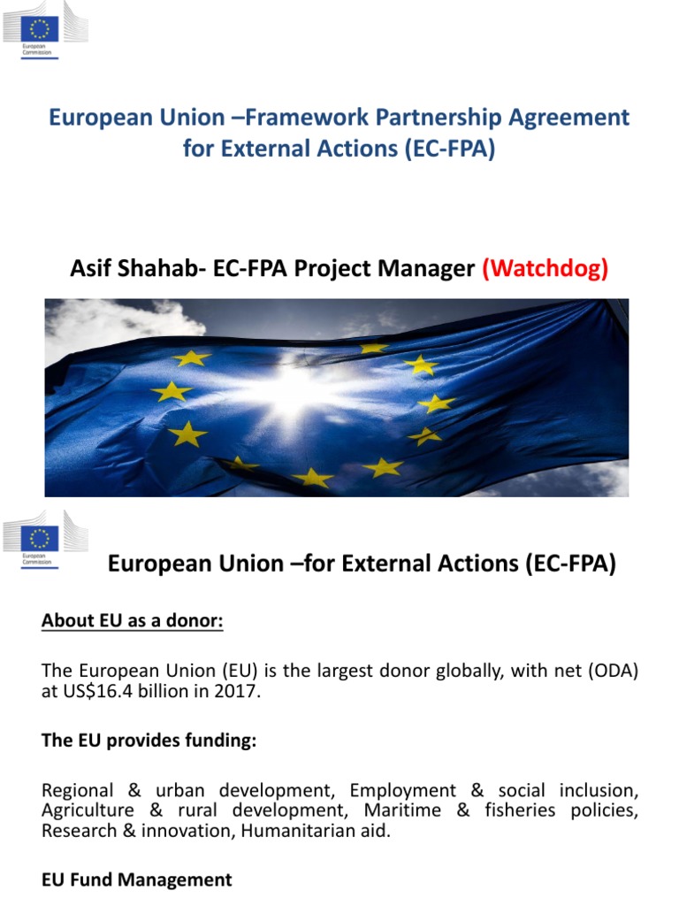 European Union Framework Partnership Agreement For External Actions