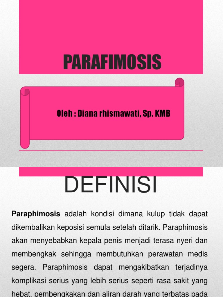 Penanganan Parafimosis pada Pria | PDF