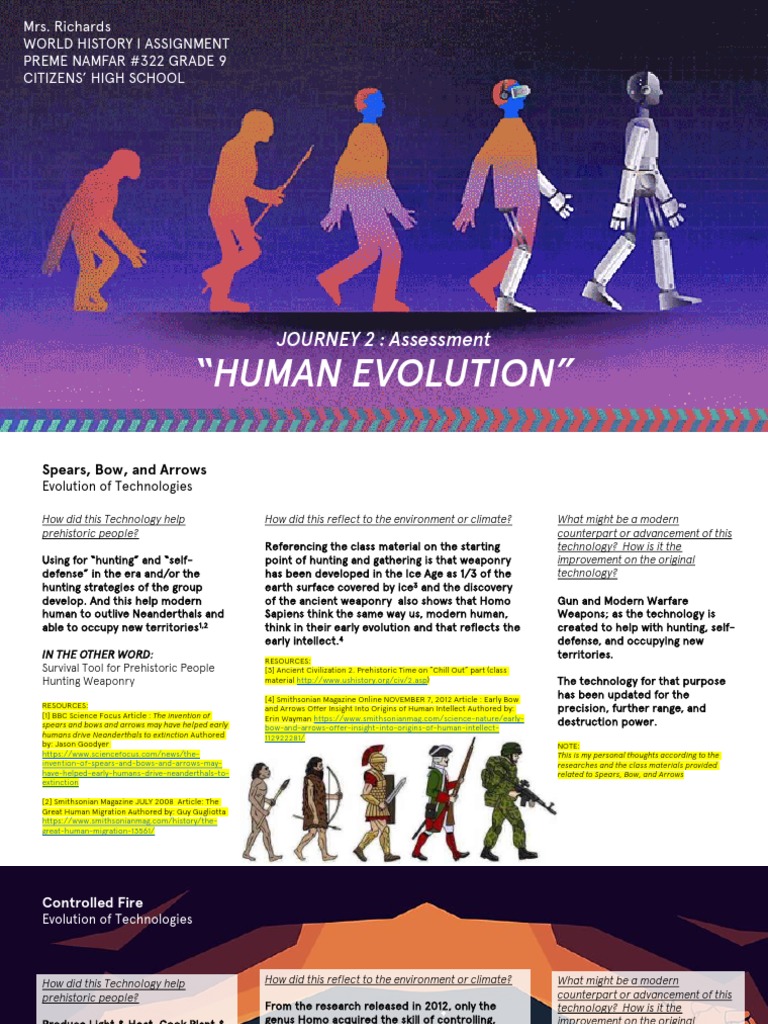 World History - Human Evolution | PDF | Human | Agriculture