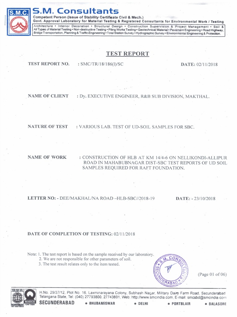 Test Report of SBC | PDF