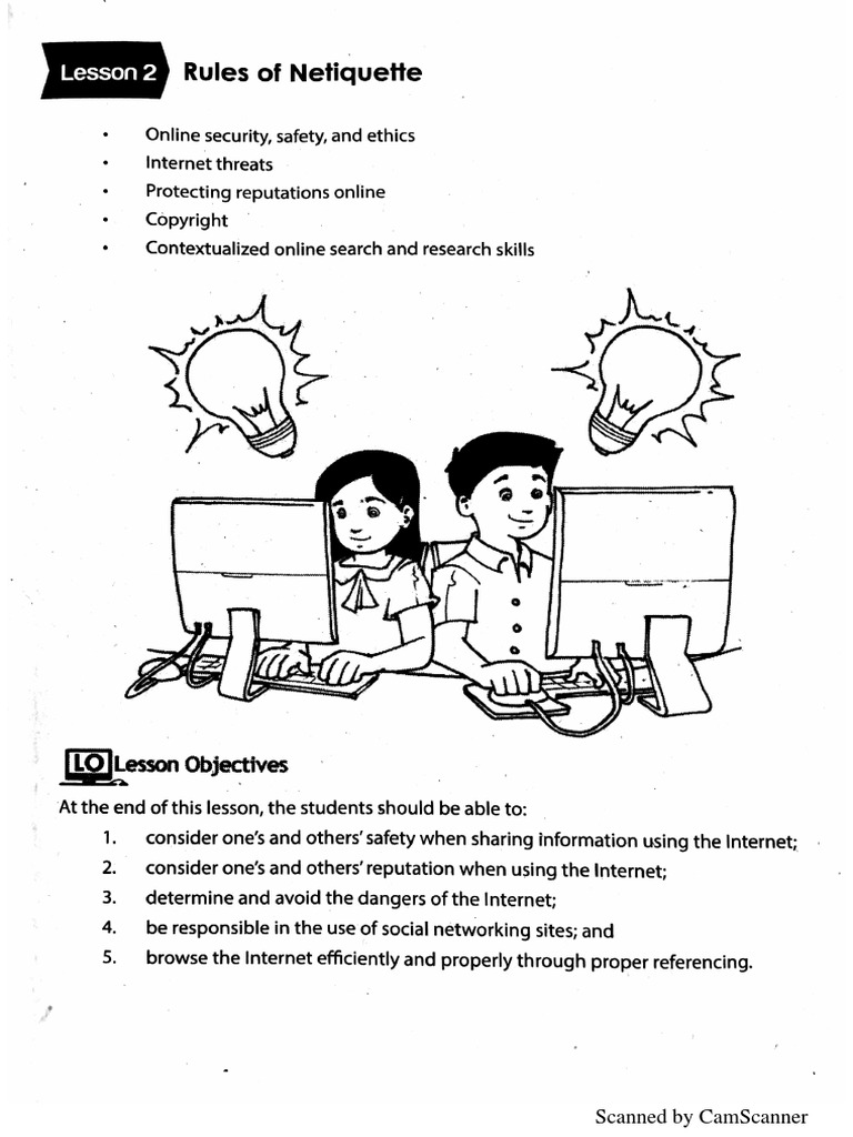 Rules of Netiquette PDF | PDF