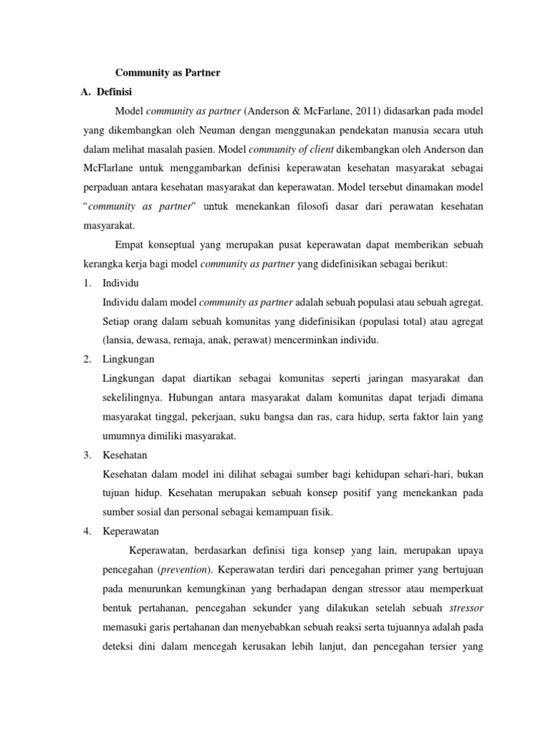 Community As Partner | PDF