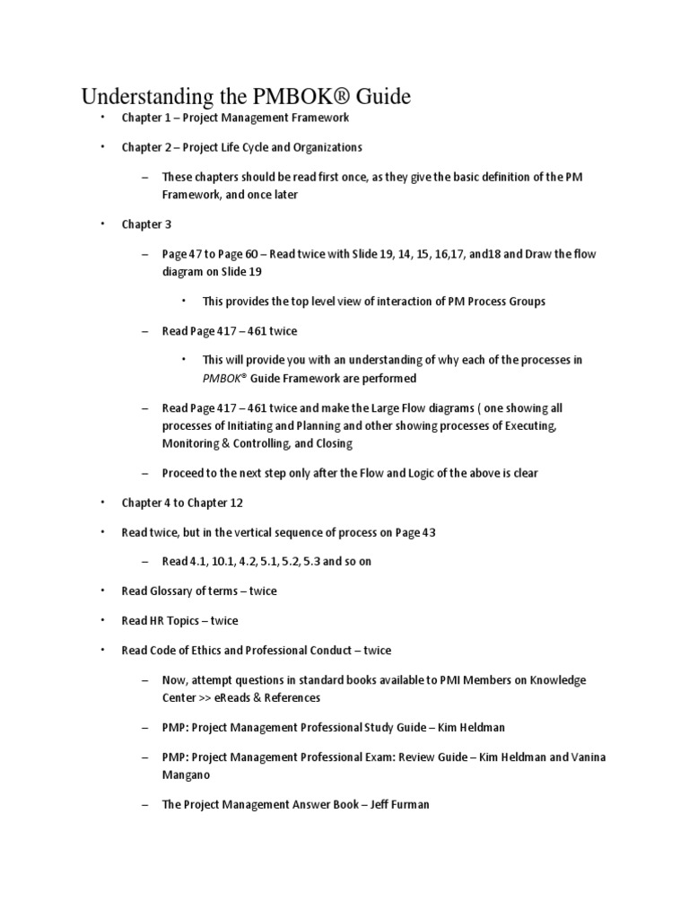 02 - How To Read PMBOK | PDF