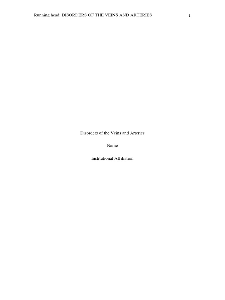 Comparing Pathophysiology of CVI and DVT | PDF | Vein | Blood Vessel