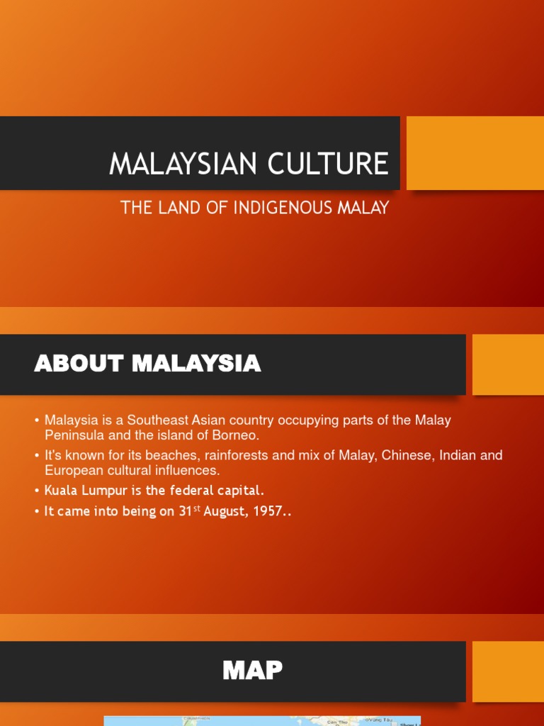 Malaysian Culture: The Land of Indigenous Malay | PDF | Malaysia ...