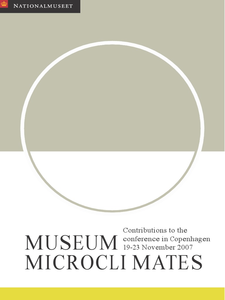 Museum Microclimates | Download Free PDF | Relative Humidity | Hvac