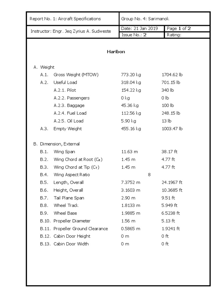 Reports Summary PDF | PDF | Flight Control Surfaces | Empennage