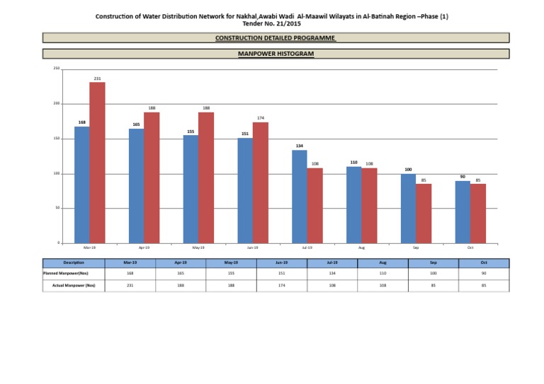 Manpower Histogram | PDF