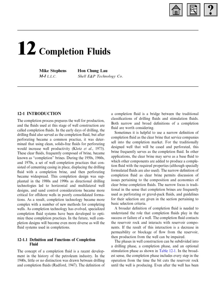 Completion Fluids | PDF | Corrosion | Sodium Chloride