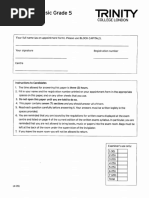 Trinity Grade 2 Theory - Answered | PDF | Minor Scale | Scale (Music)