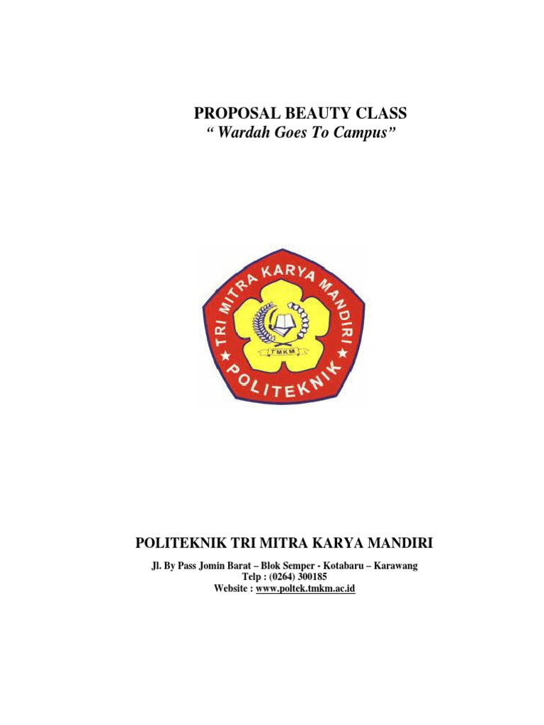 Proposal Beauty Class Revisii | PDF