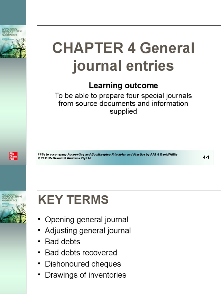 Preparing General Journal Entries: A Guide to Recording Transactions ...