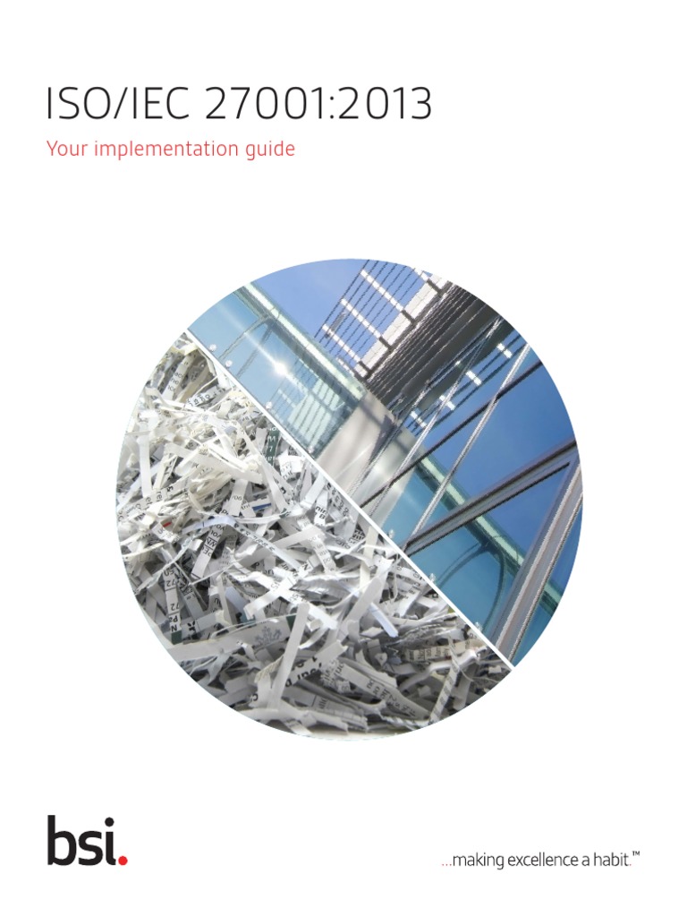 ISO/IEC 27001:2013: Your Implementation Guide | PDF | Information ...
