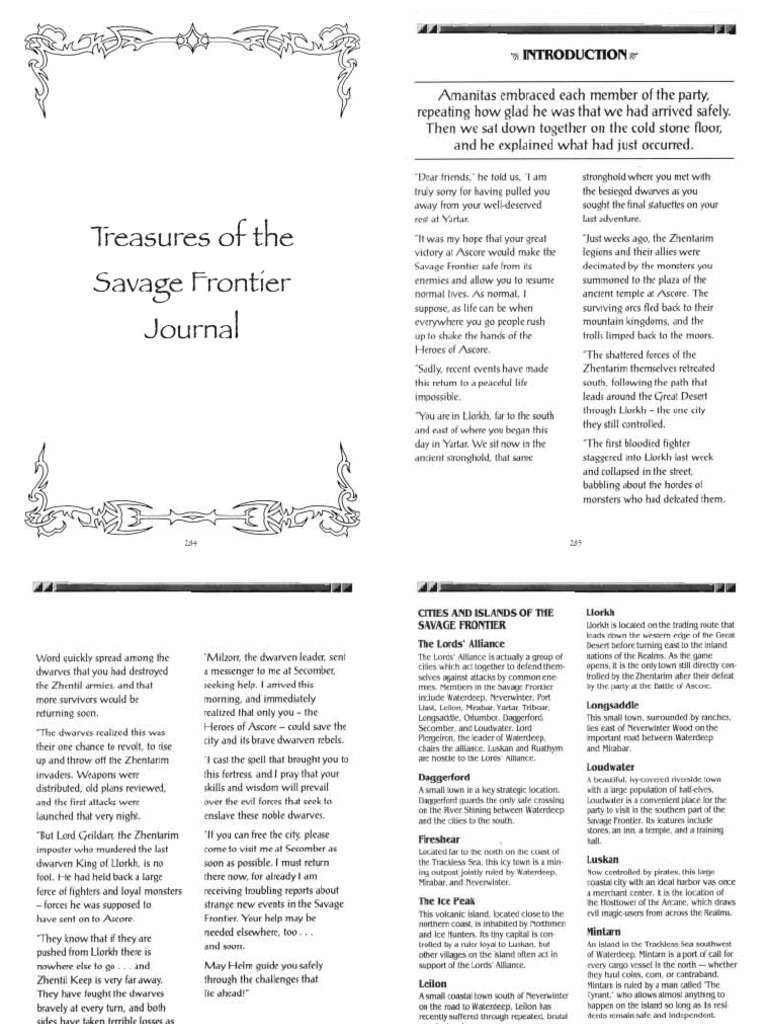 Adventurers Journal | PDF | Home & Garden