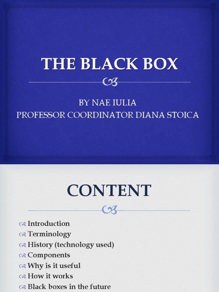 Understanding Aircraft Black Boxes | PDF