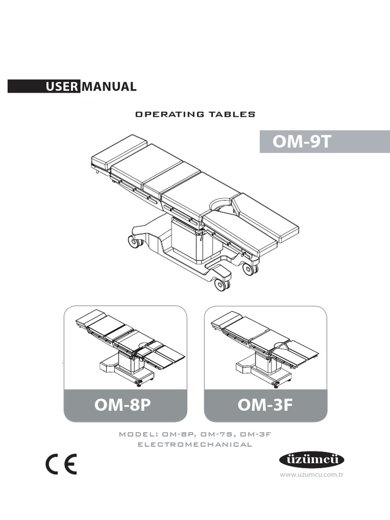 Operating Tables | PDF | Stainless Steel | Electrical Connector