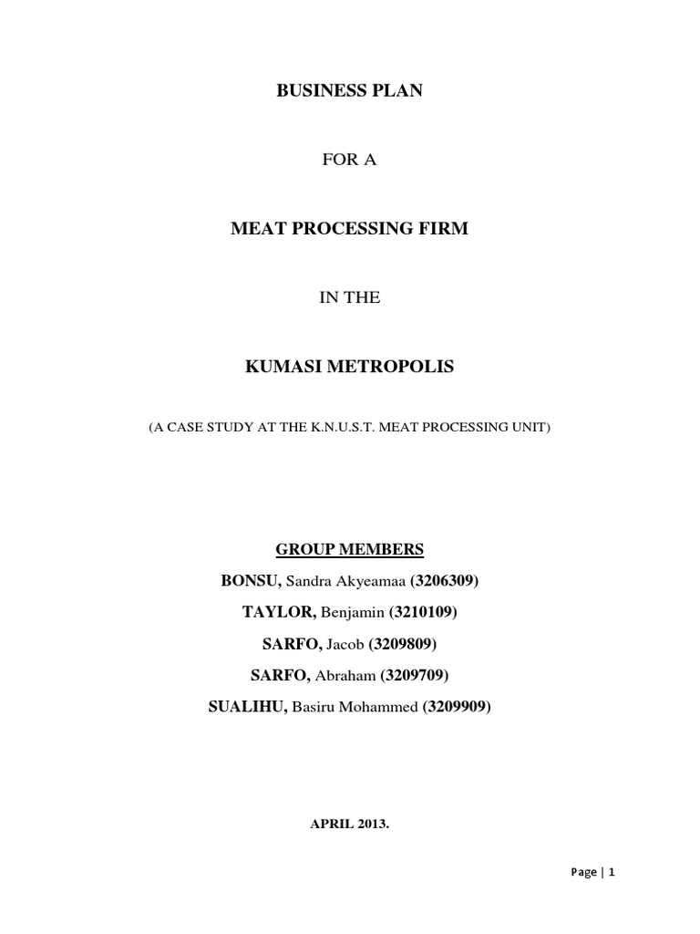 business-plan-for-a-meat-processing-firm-pdf-food-processing-meat
