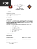 Request Letter For Comelec | PDF | Government