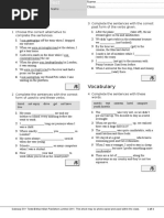 b1+ Workbook Answers | PDF | Language Arts & Discipline