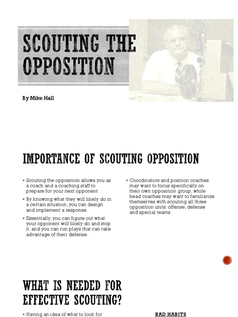 Effective Scouting Strategies for Coaches | PDF | Gridiron Football ...