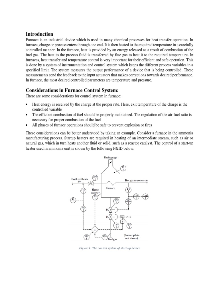 Furnace Control System | PDF | Control System | Control Theory
