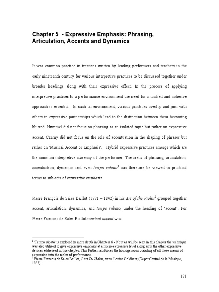 Chapter 5 - Expressive Emphasis: Phrasing, Articulation, Accents and ...